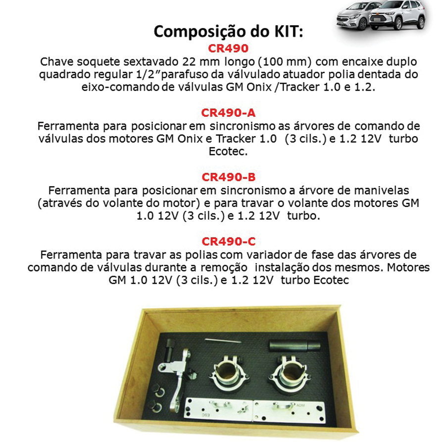 CR 490-Kit – CR Ferramentas Automotrixx